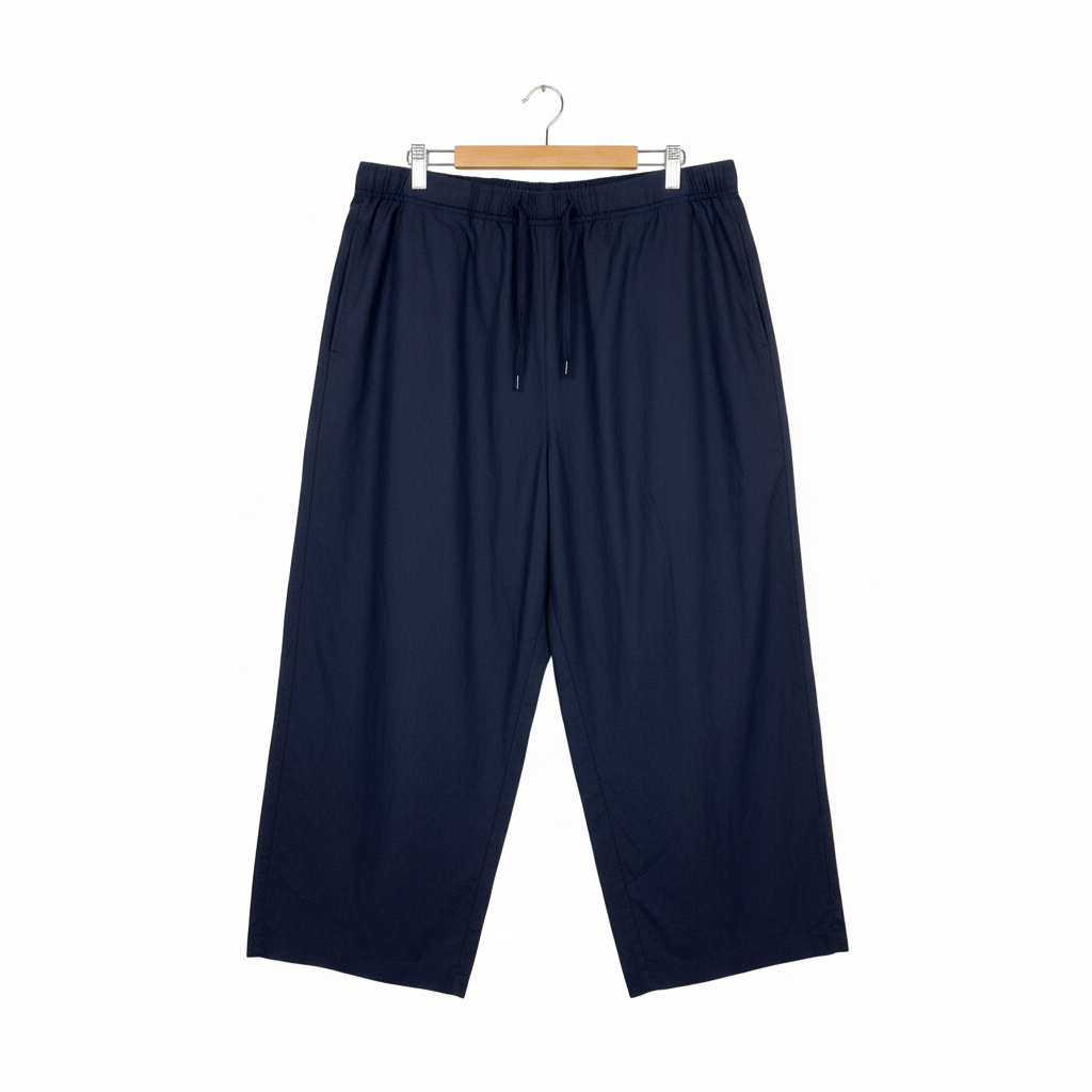 Target Navy Blue Cropped Pants Plus Size 18 Preloved | Revival Curves